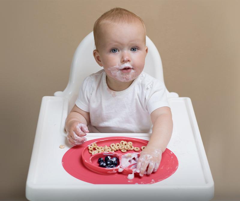 Introducing Solids with the Mini Mat – ezpz Middle East
