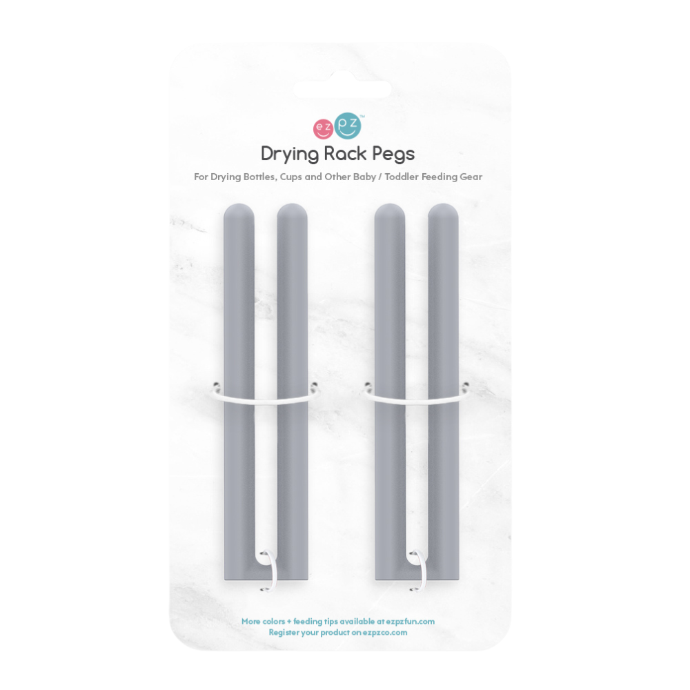 Drying Rack Pegs - Gray – ezpz Middle East